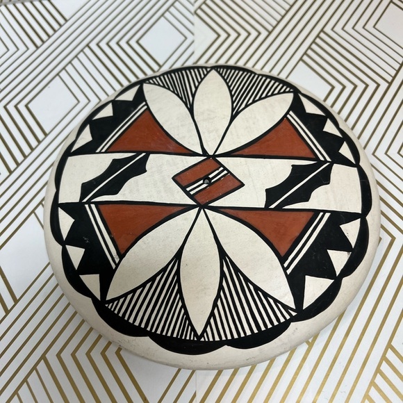 Acoma | Accents | Acoma Polychrome Native American Seed Pot Hand ...